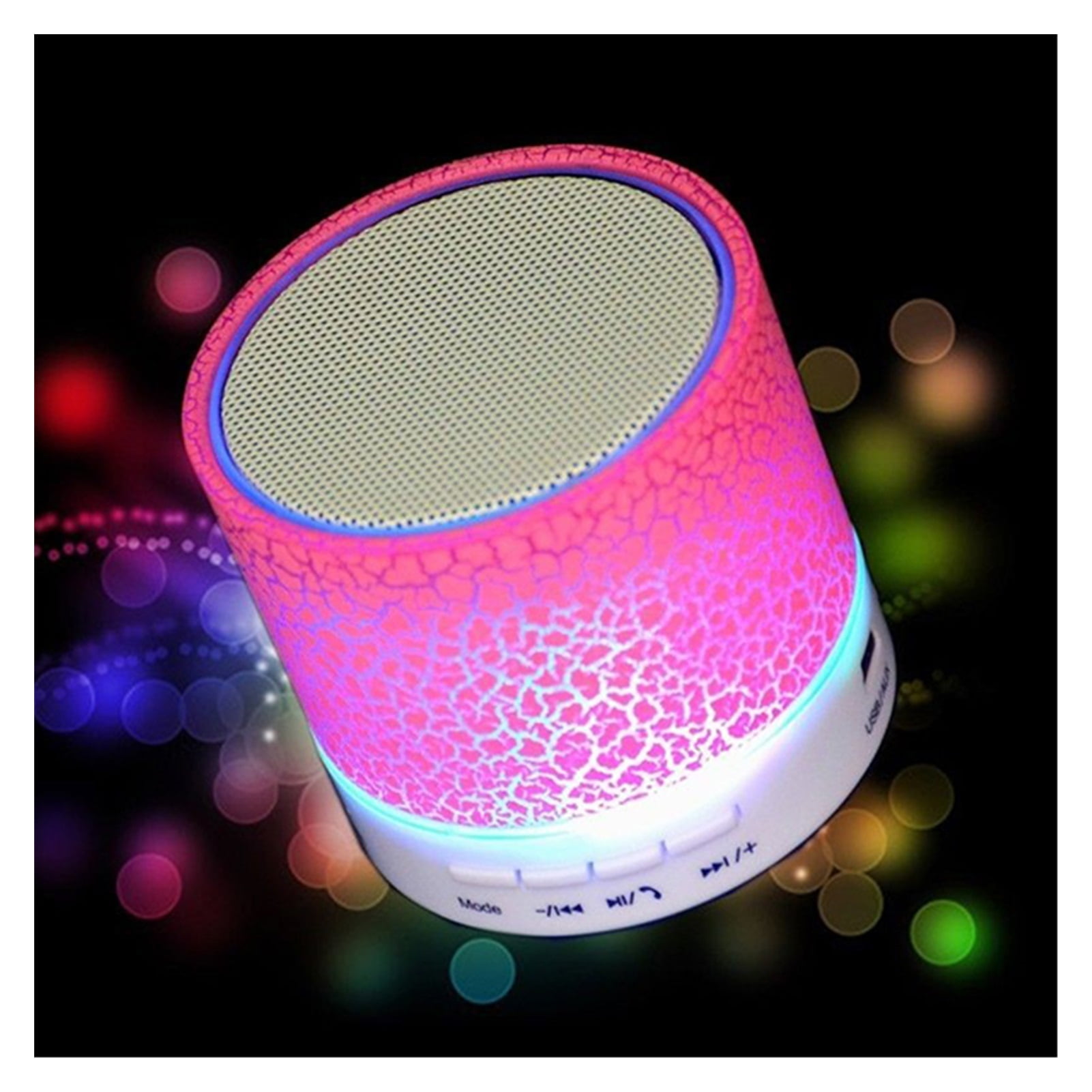 Mini LED Portable Speakers Wireless Speaker With TF Mic Bluetooth ...