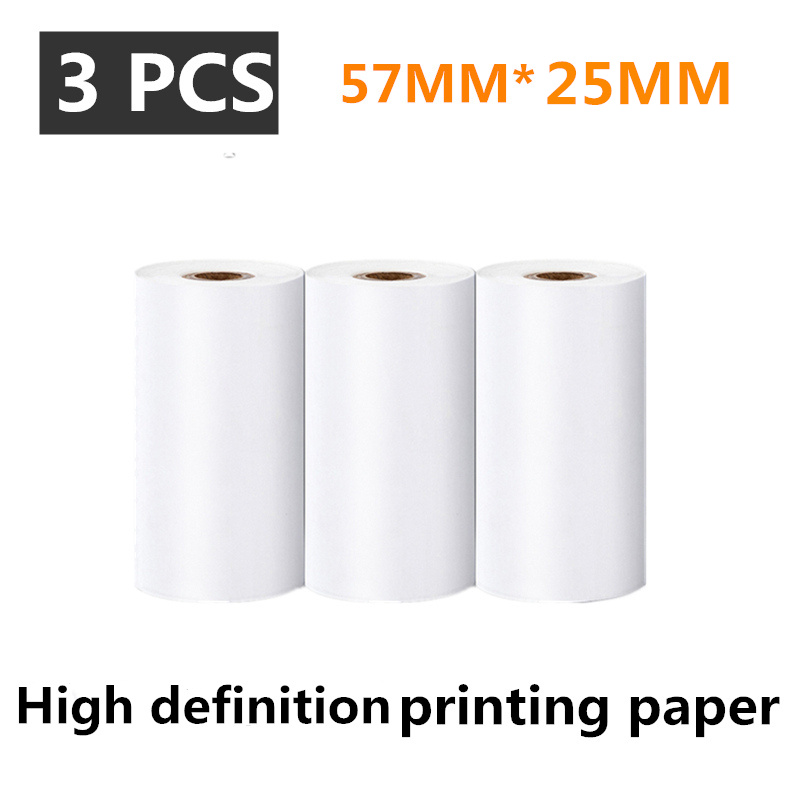 Mini Label Printer Thermal Portable Printers Stickers Paper Inkless ...