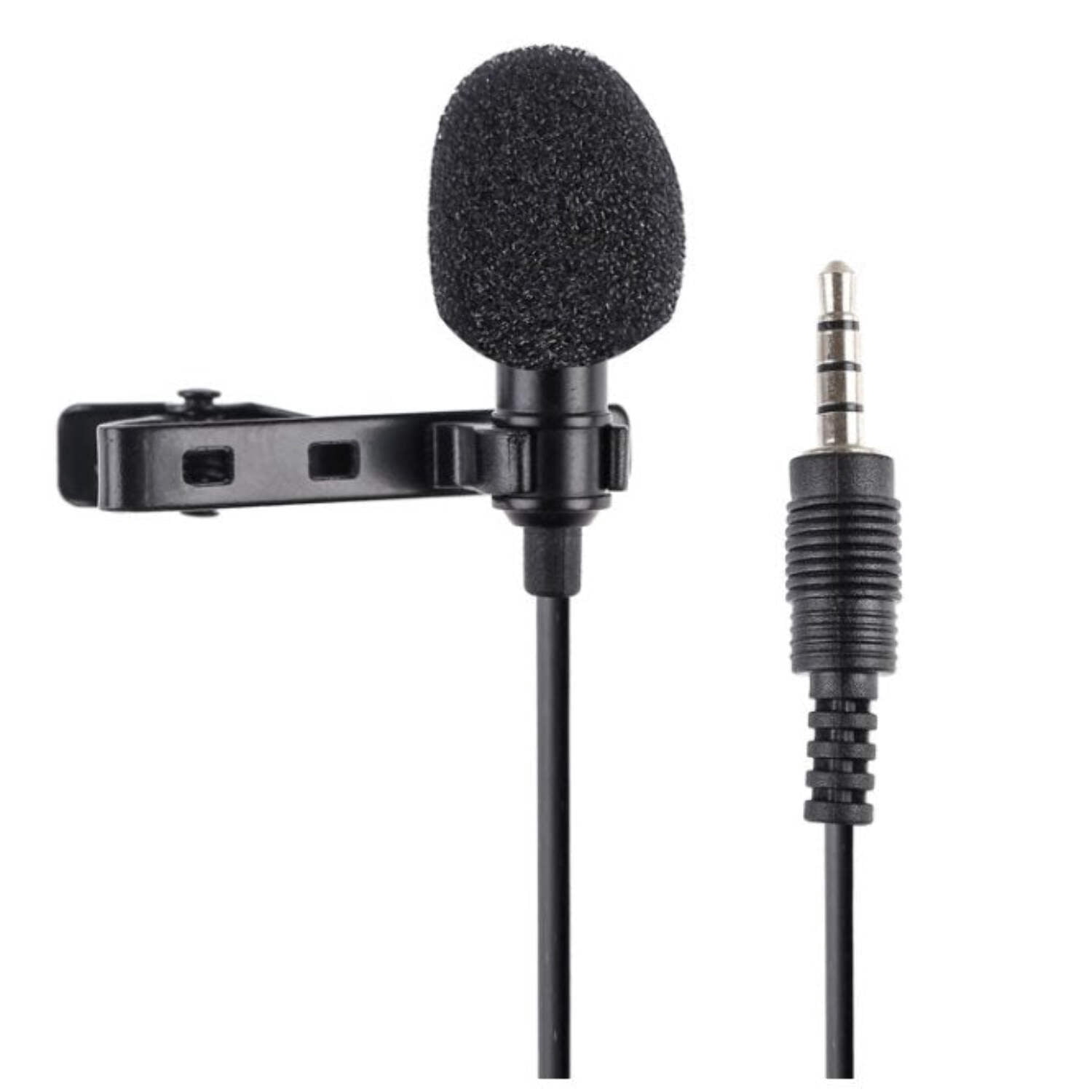 DISC Mini Lapel Wired Clip Microphone - Walmart.com