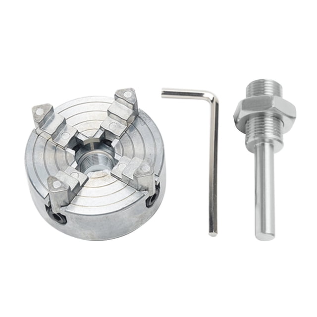 Mini Lathe Chuck Set, 3/4 Jaw Mini Lathe Chuck Self Centering Lathe ...