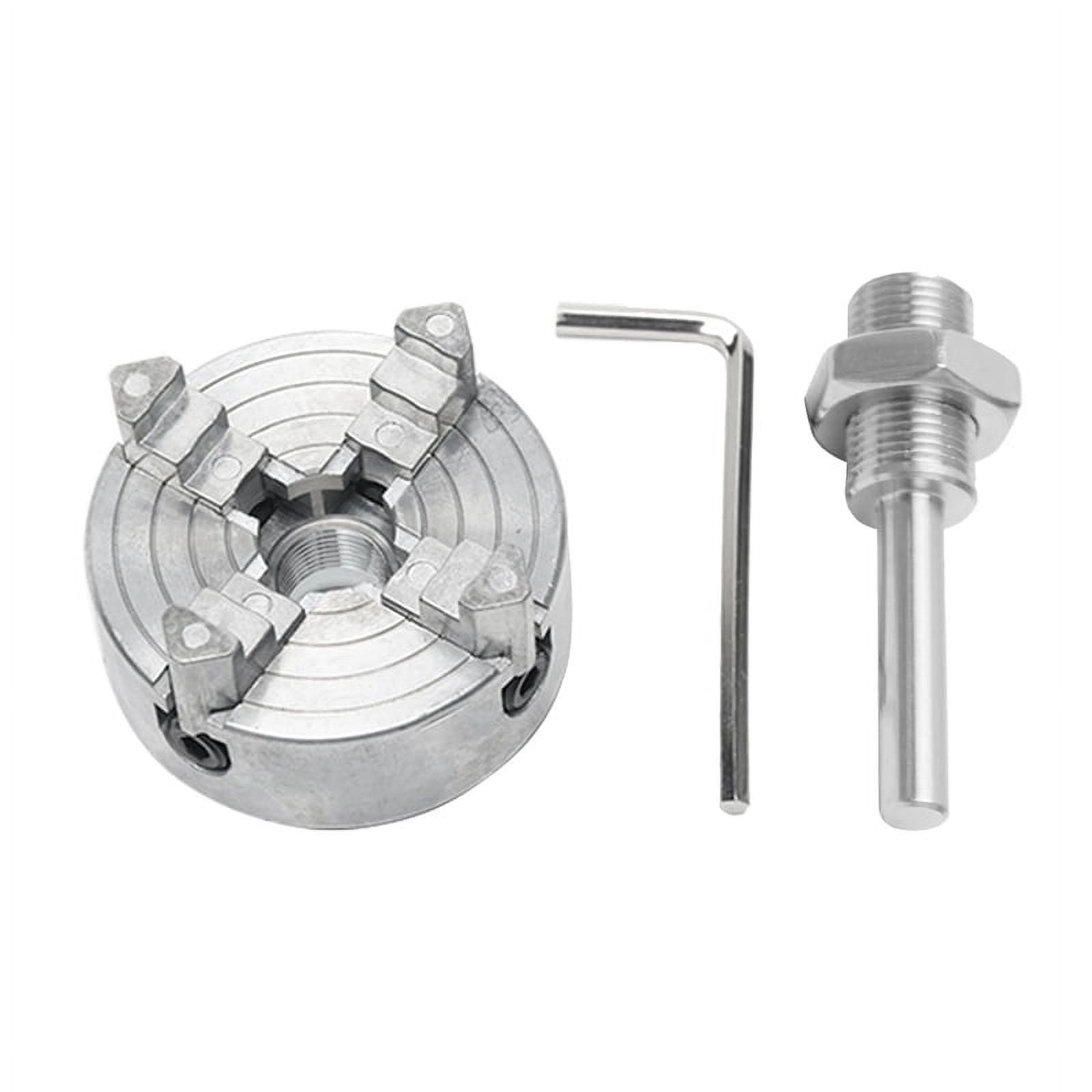 Mini Lathe Chuck Set, Z011A Extension Four Jaw Chuck and Connecting Rod ...