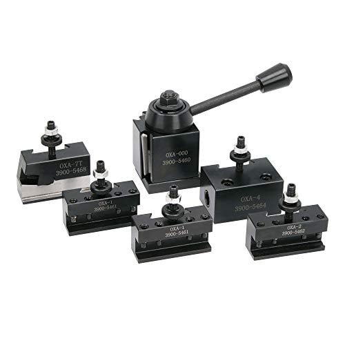 Mini Lathe Quick Change Tool Post Set - Horizontal Cut - Off - Designed ...