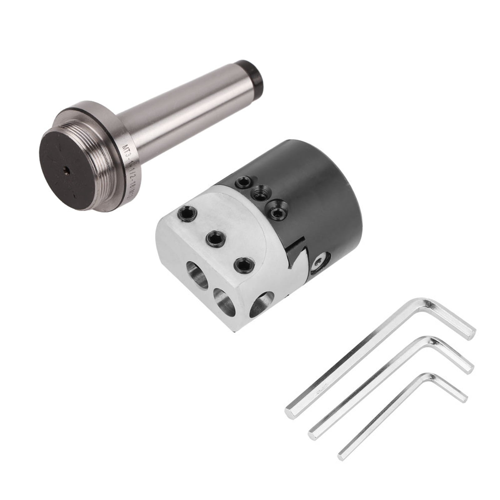 Mini Lathe with TVQz IE0xMi Taper Collet Chuck Milling Arbor Adapter, 2 ...