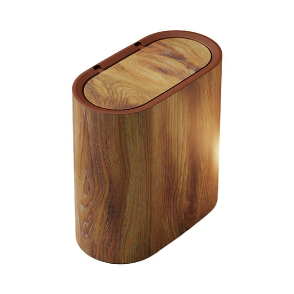 Mini Lidded Garbage Bin Small Trash Can with Lid Waterproof ABS ...