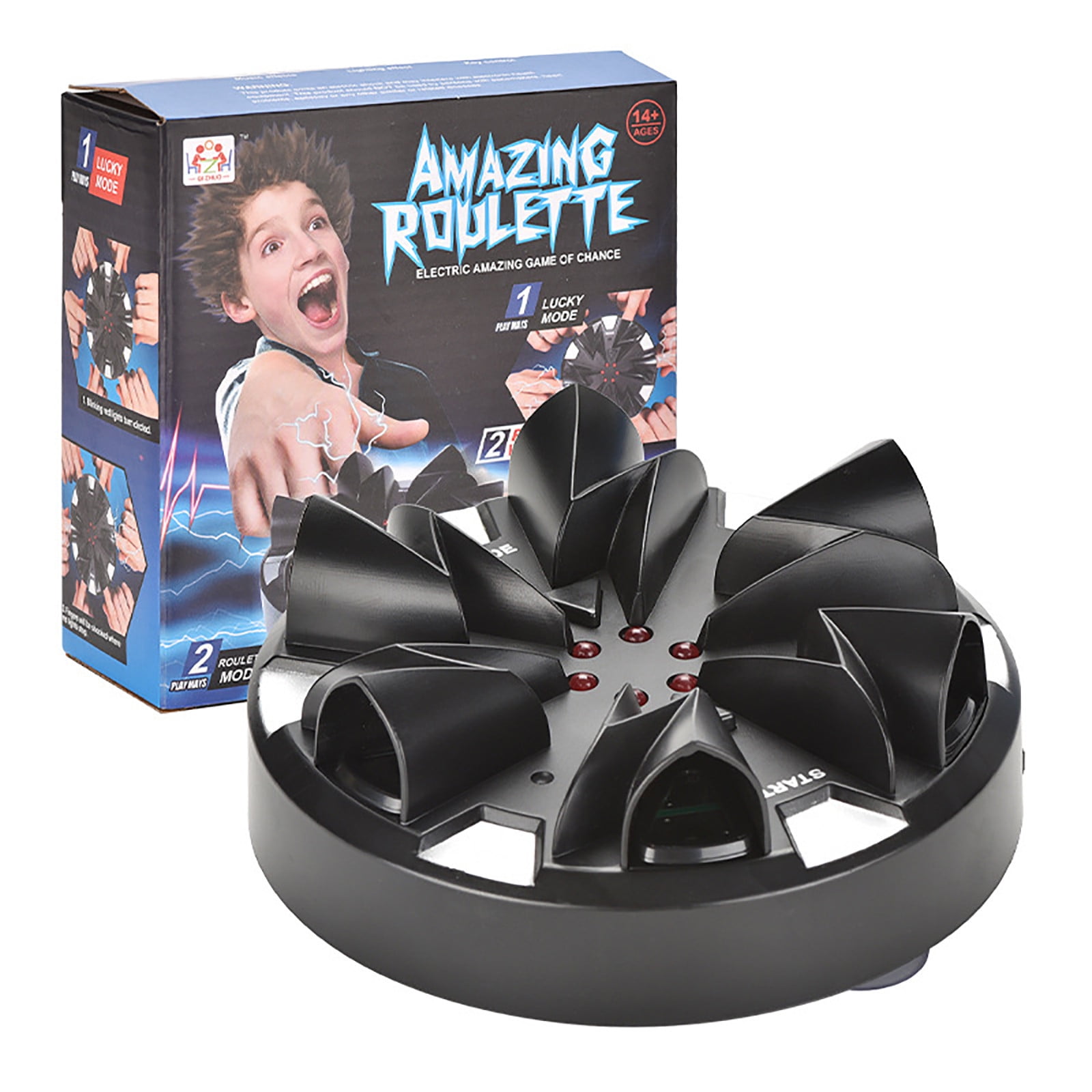 Mini Lie Detector Game With Finger Shock Function Compact Truth Or Dare Party Game For 6 Players ...