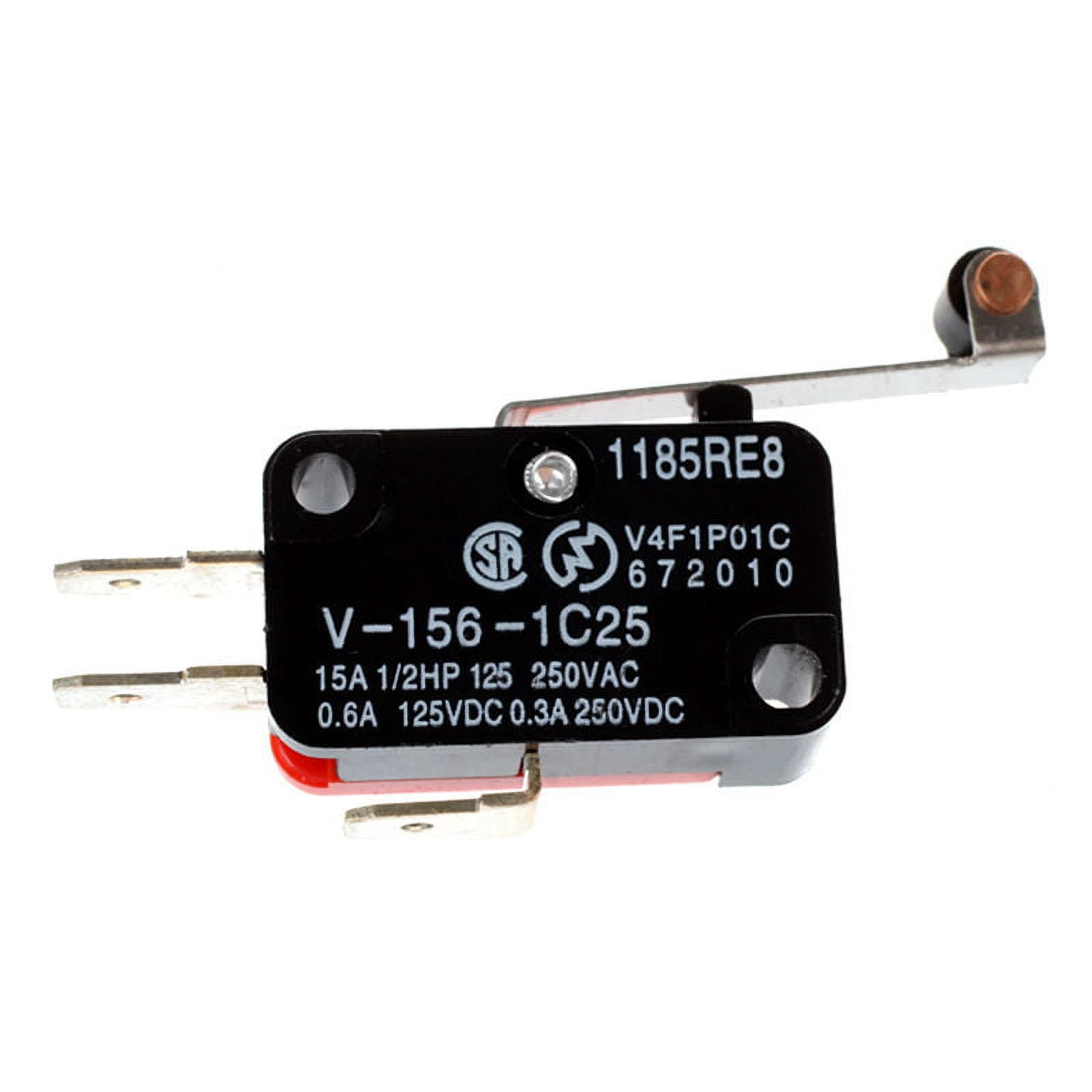 Mini Limit Switch Long Hinge Roller Lever Arm SPDT Snap Action LOT ...