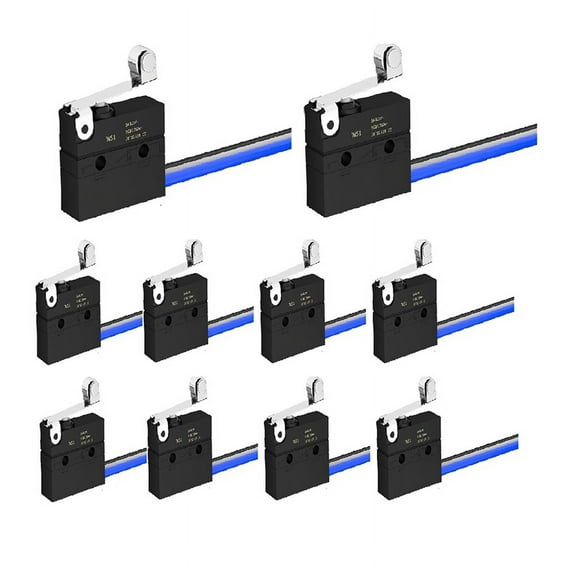 Mini Limit Switch with Lever WS1 IP67 Waterproof Mini Switch Wire Type ...