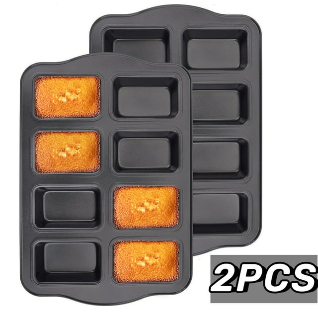 Mini Loaf Pan Mini Bread Pan for Baking Non-Stick Baking Pan Heavy Duty ...