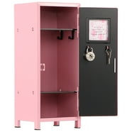 Mini Iron Lockers, Girl Talk Locker with Lock, Functional Safe Box ...