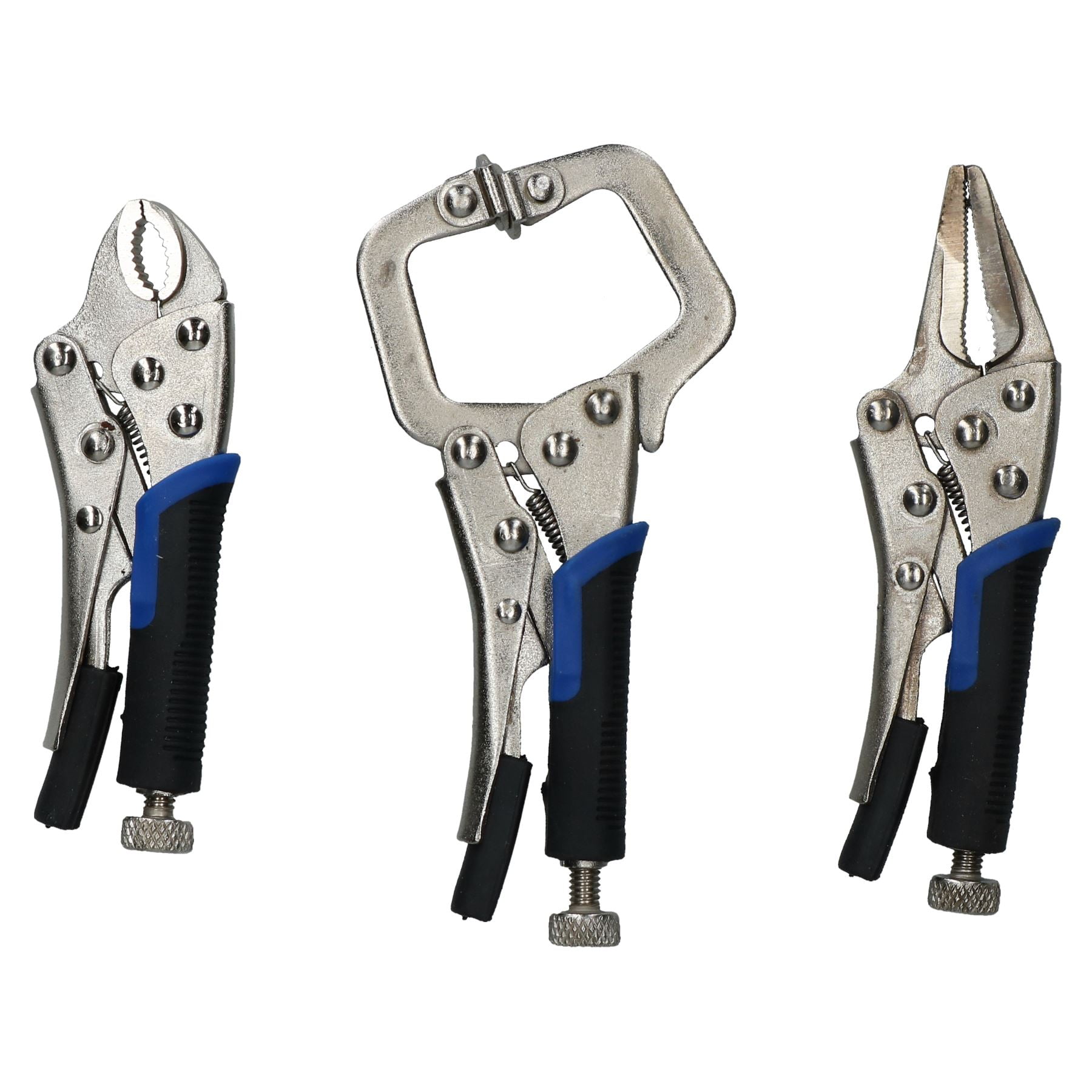 Mini Locking Pliers Clamp Mole Vice Grip Plier For Hobby Craft Welding 3pc Set - Walmart.com