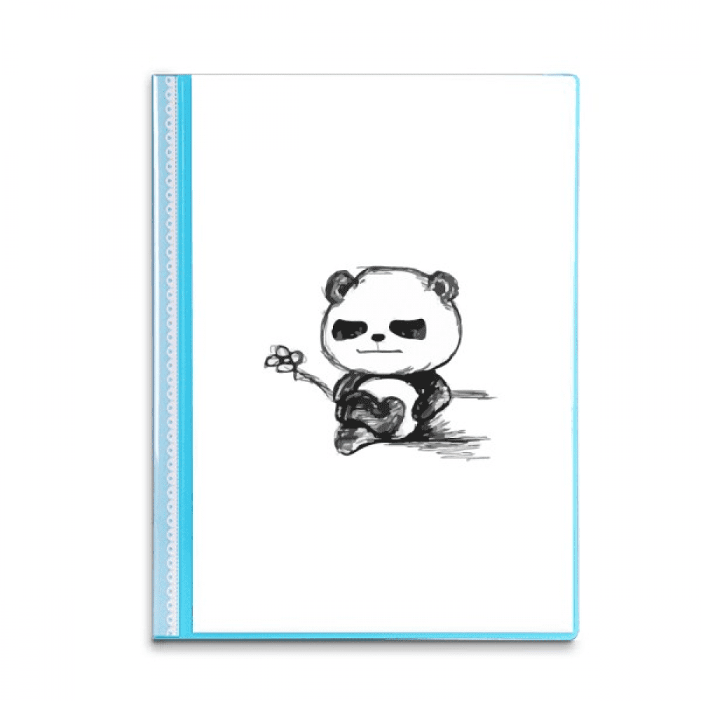 Mini Lovely Panda Animals China Cat Book Sheet Protectors Portfolio ...