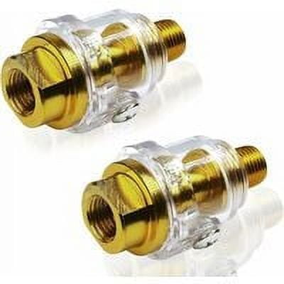 Mini Lubricator, 2pcs Pneumatic Oiler 1/4" Inline Lubricator Mini ...