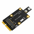 Mini M.2 Key B to PCI-E Adapter with Dual NANO SIM Card Slot for 3G/4G ...