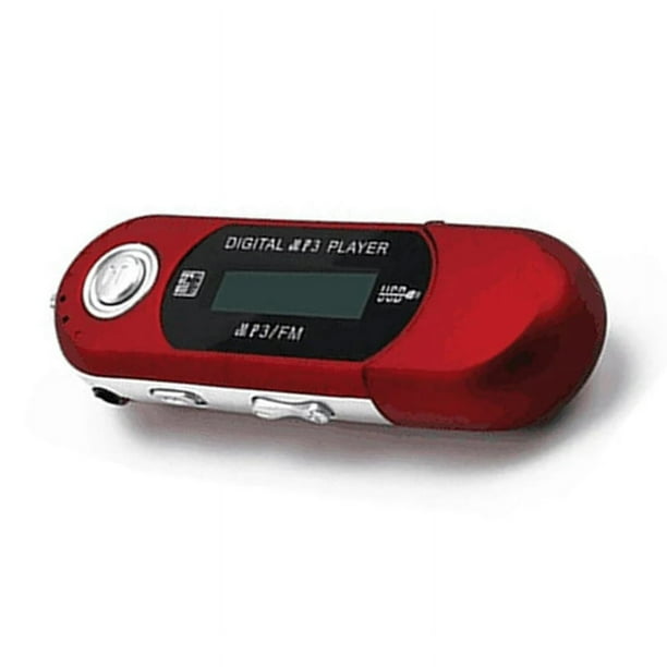 Mini MP3 Player USB 2.0 Small Flash Drive Multilanguage LCD Music ...