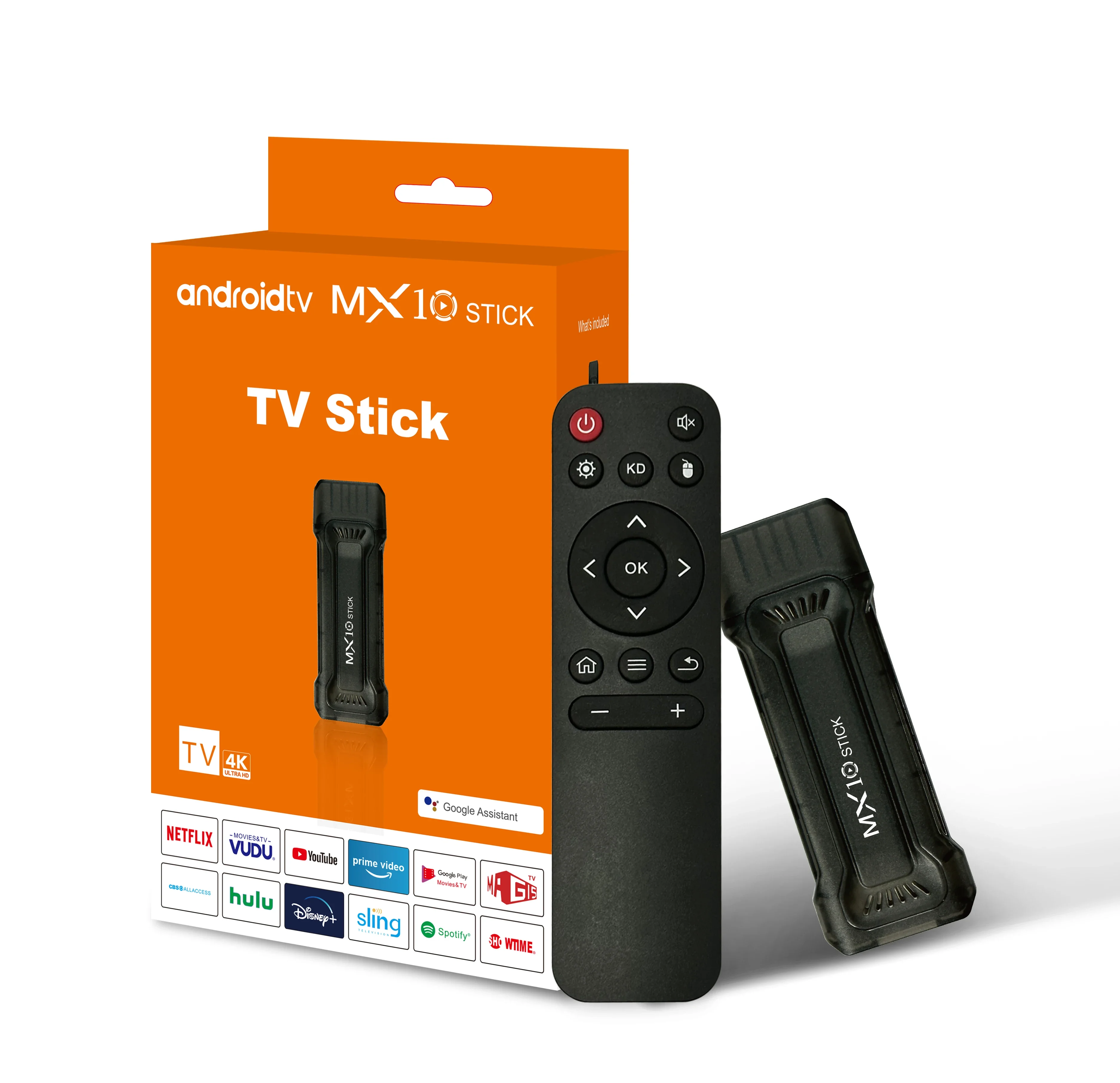 Mini MX10 TV stick 2.4g 5G dual WiFi Android 11 OS HDR set top 4K 1080p ...