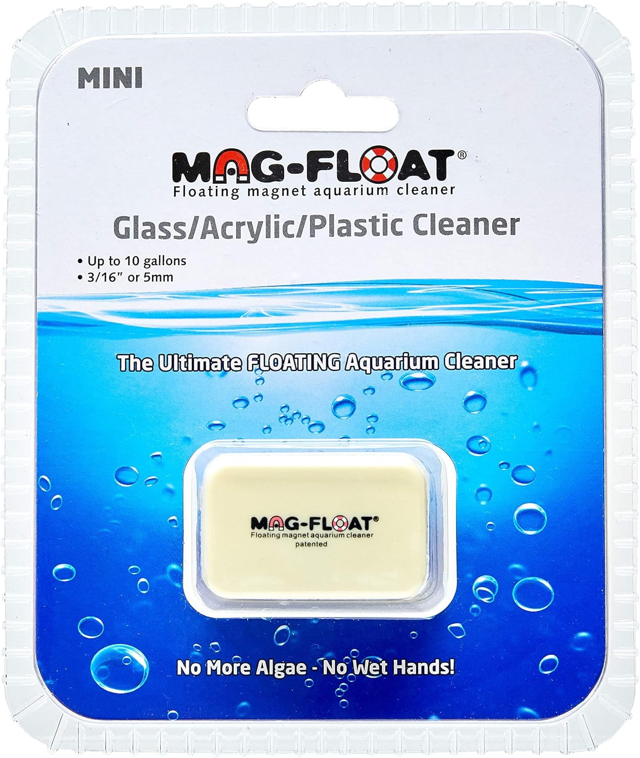 Mini Mag-Float Algae Cleaner for Glass and Acrylic Fish Tanks - Walmart.com