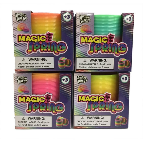 Plastic Rainbow Magic Spring