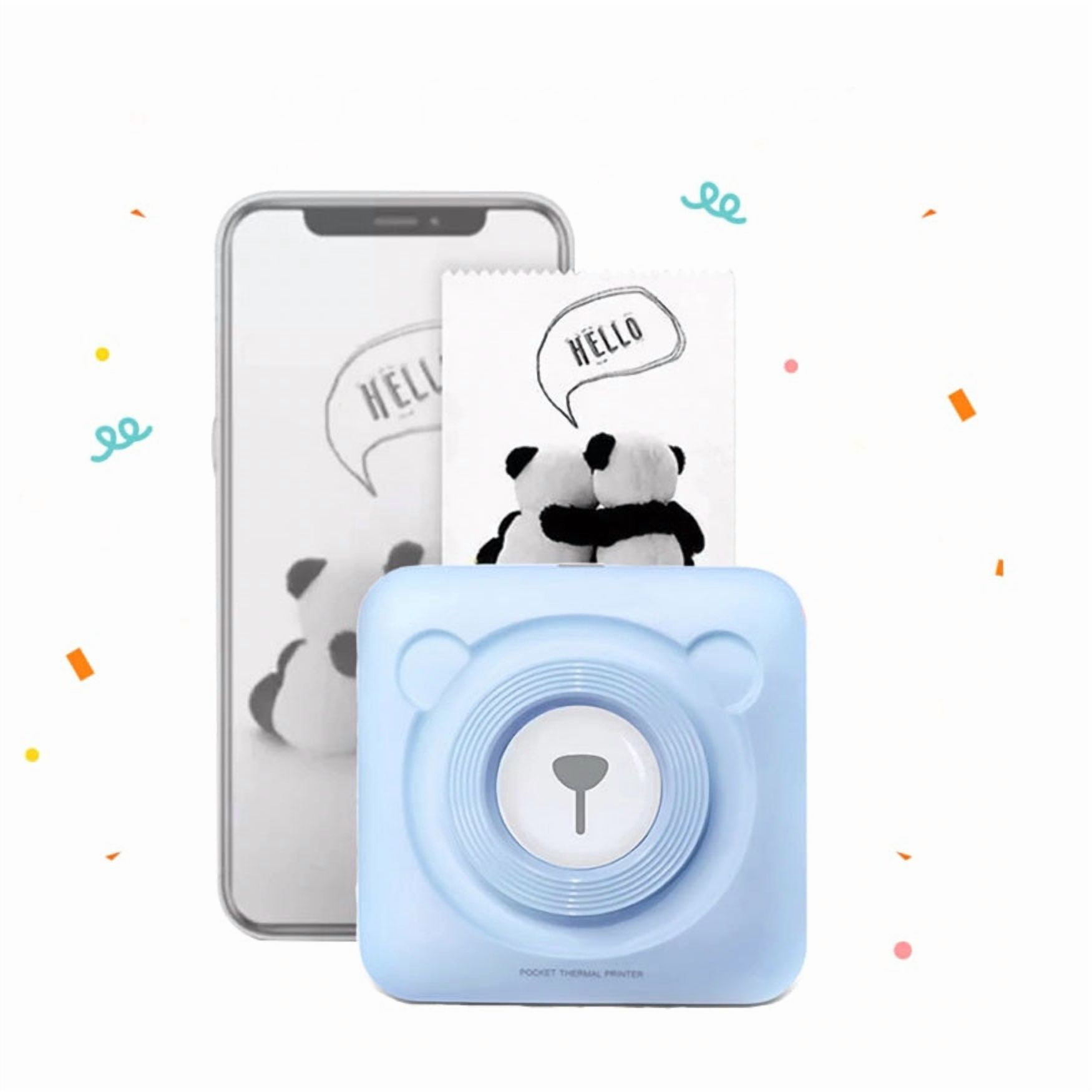 Mini Magic Wireless Photo Printer + 6 FREE Thermal Rolls - Walmart.com