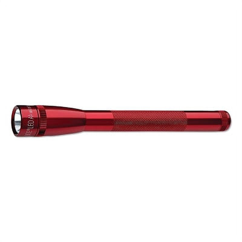 Mini Maglite® LED Flashlight, 2 AA, 69 Lumens, Red - Walmart.com