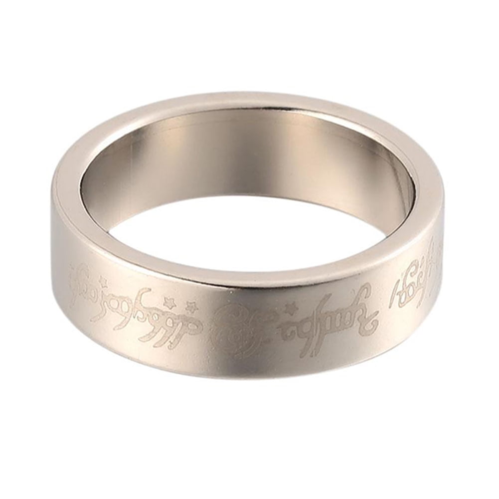 Mini Magnetic Magic Ring Toy - Printed Design for Magician Finger ...