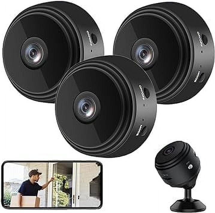 Mini Magnetic Security Camera,Mini 1080p Hd Wireless Magnetic Security ...