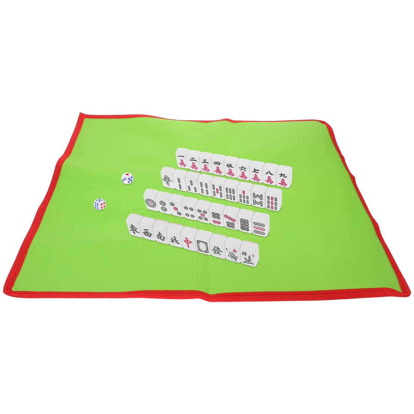 Mini Mahjong Dice Table Cloths Chinese Mahjong Game Complete Gaming ...
