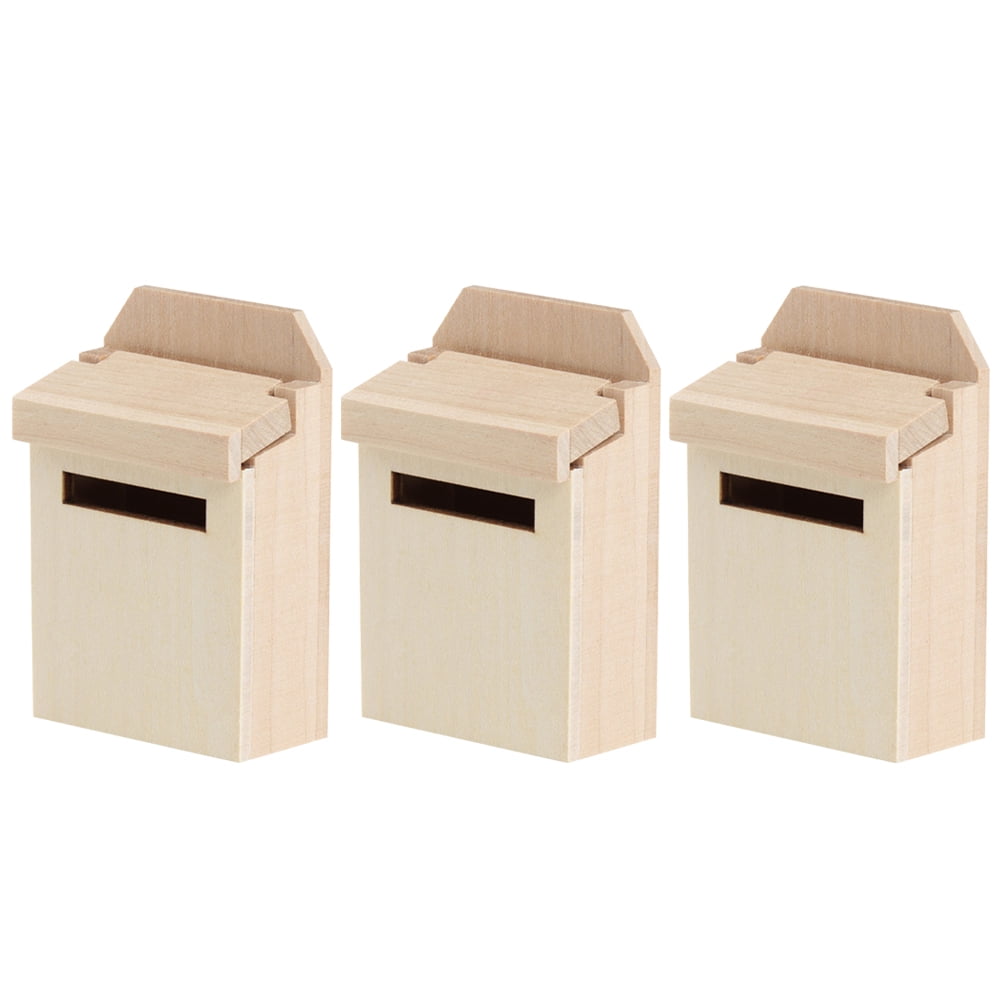 Mini Mailbox Micro Toys Adorable Miniature Decorations for Home Child 3 ...