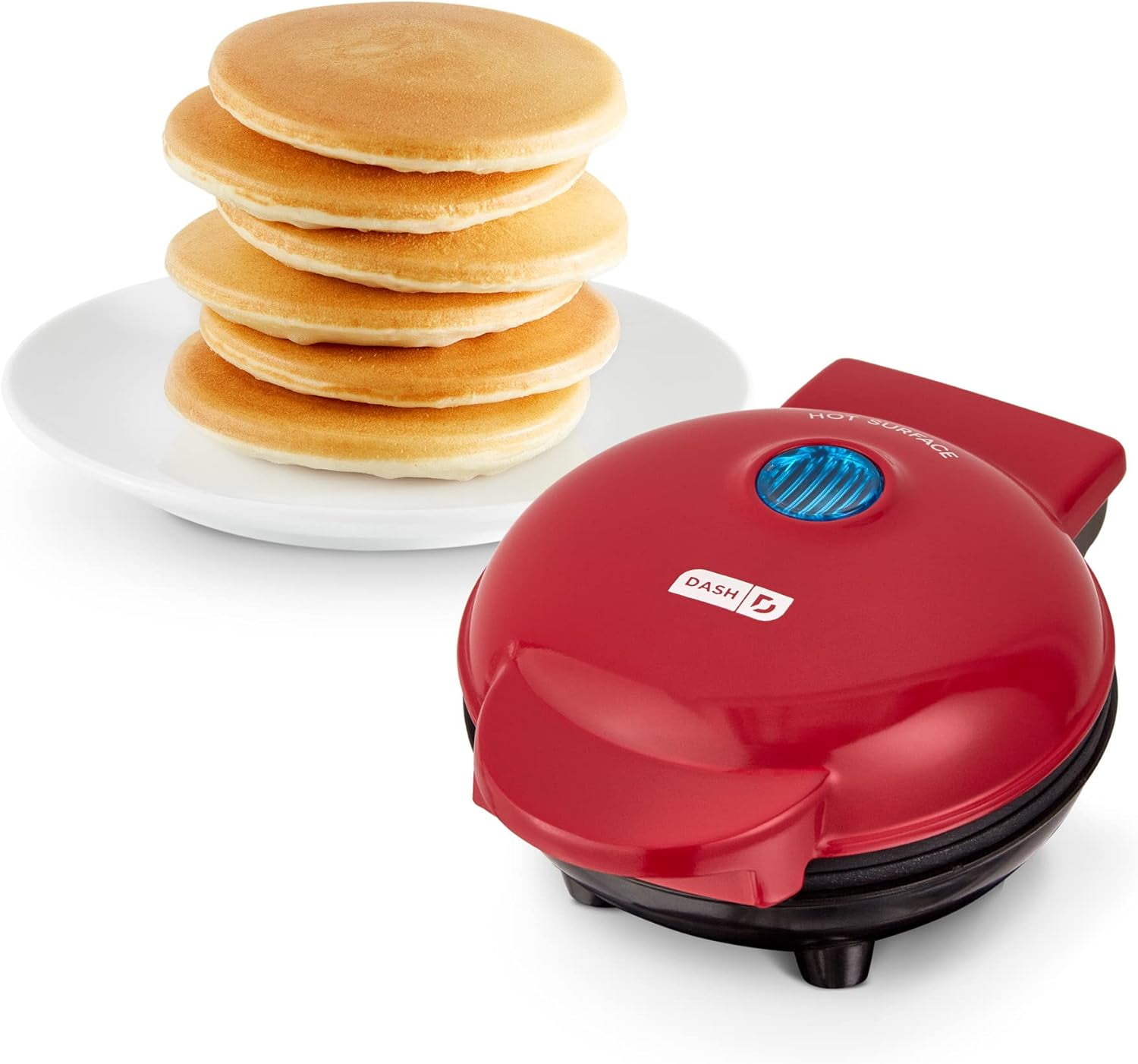 Mini Maker Electric Round Griddle for Individual Pancakes, Cookies ...