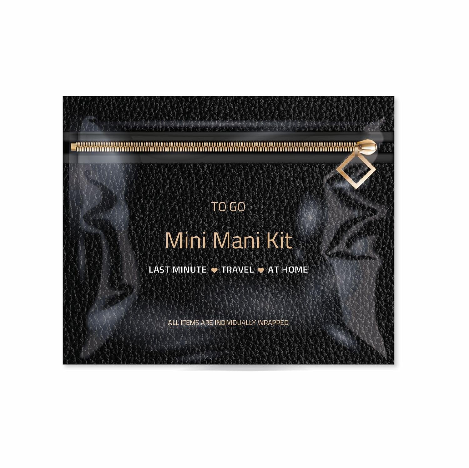 Mini Mani Kit – Disposable Manicure Set with Nail Clipper, File, Buffer ...