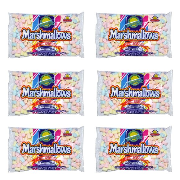 Mini Marshmallows Colored