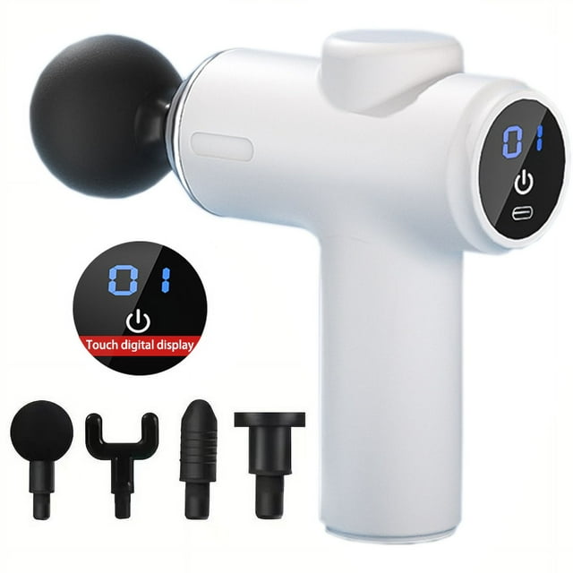 Mini Massage Gun Deep Tissue, Muscle Massager for Back Pain Relief ...