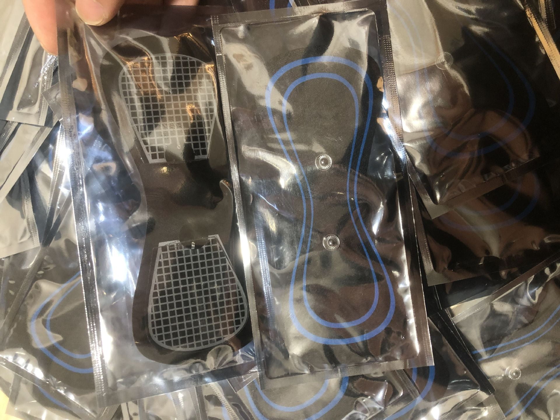 Mini Massage Sticker Smart LCD Display Electrotherapy Massager Cervical ...