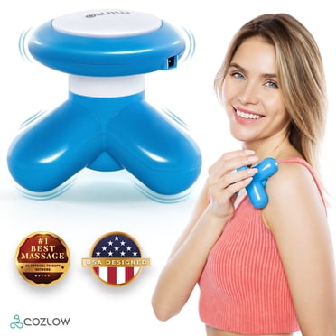 Belmint Percussion Handheld Massager, Six Massage Heads, Adjustable ...