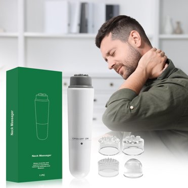 Portable Mini Electric Massager, Handheld Whole Body with 5 Free Gel ...
