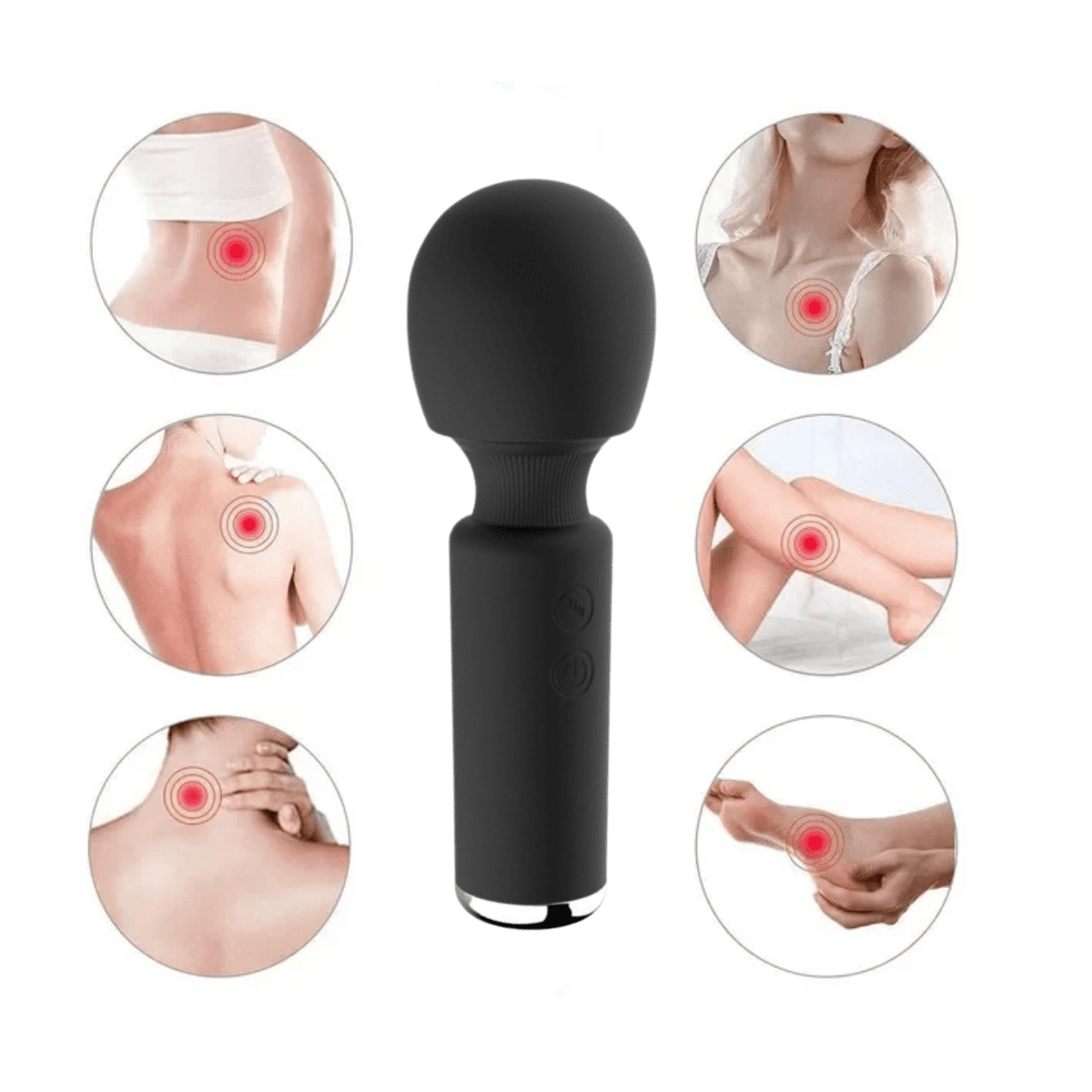 Mini Massager Powerful Personal Massager With 10 Vibration Modes Ipx6 Waterproof Electric