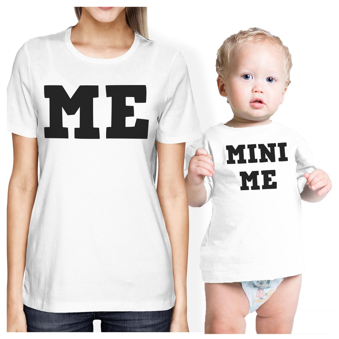 Mini Me Mom and Baby Matching Gift Shirts For New Mom X-Mas - Walmart.com