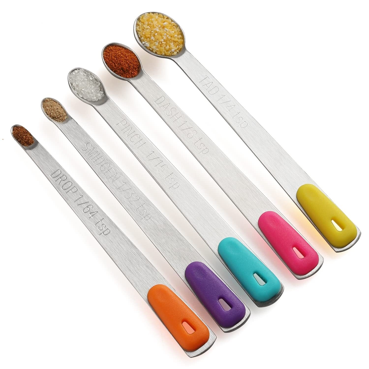 Mini Measuring Spoons Set Heavy Duty Stainless Steel Measuring Spoons ...