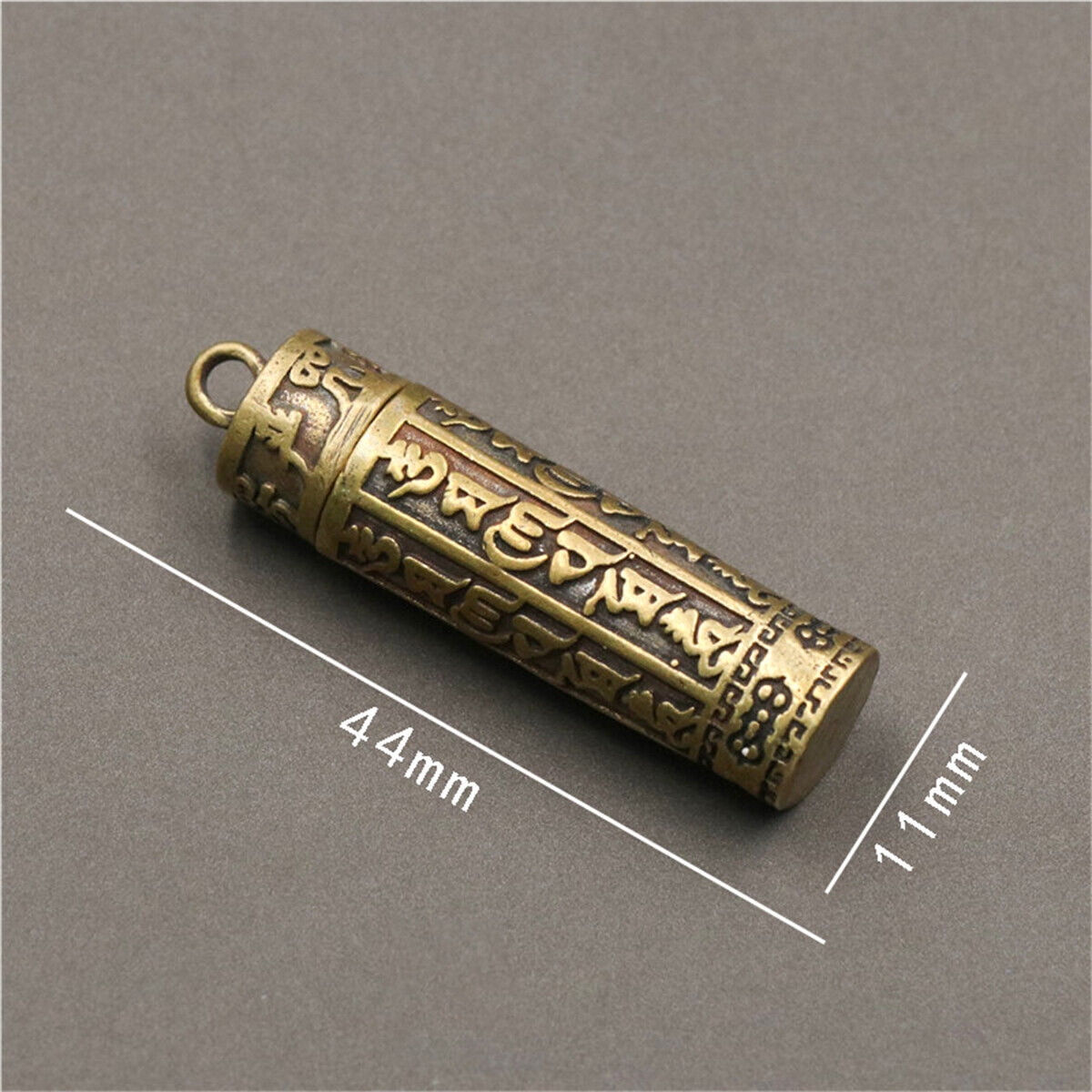 Mini Medicine Pill Holder Pendant Keychain Necklace Container Capsule ...