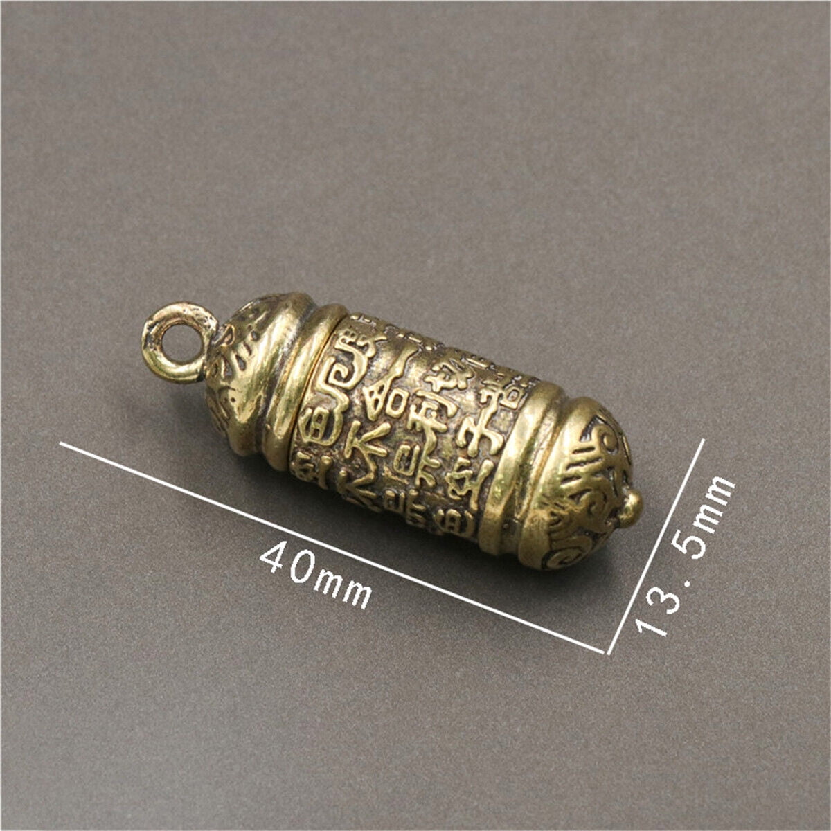 Mini Medicine Pill Holder Pendant Keychain Necklace Container Capsule ...