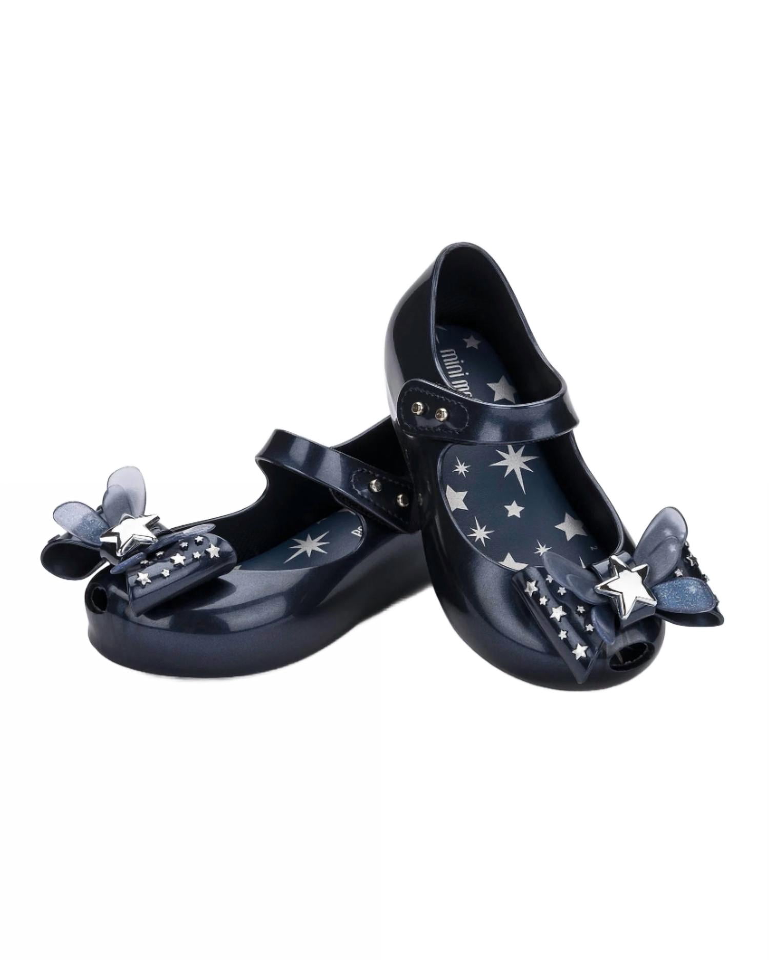 Mini Melissa Girls' Ultragirl Star Ballet Flat - Walmart.com