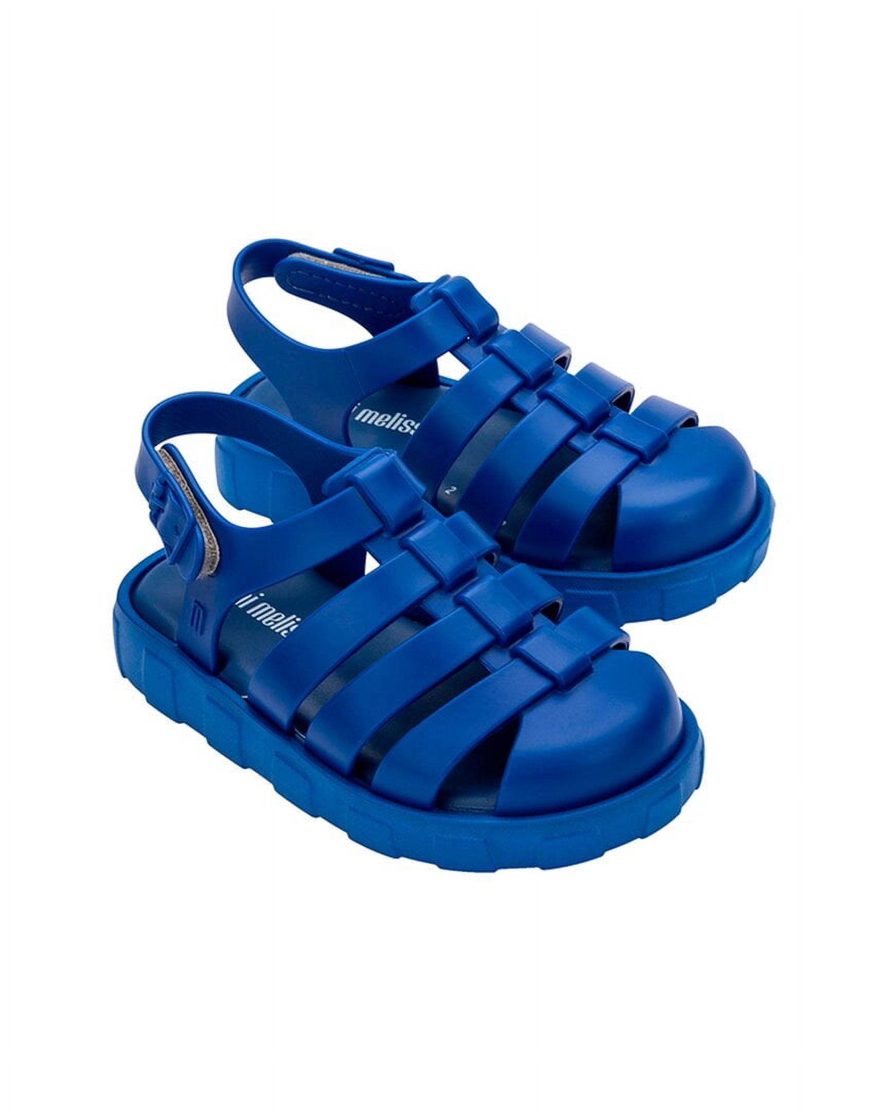 Mini Melissa Megan BB Sandal, 5, Blue - Walmart.com