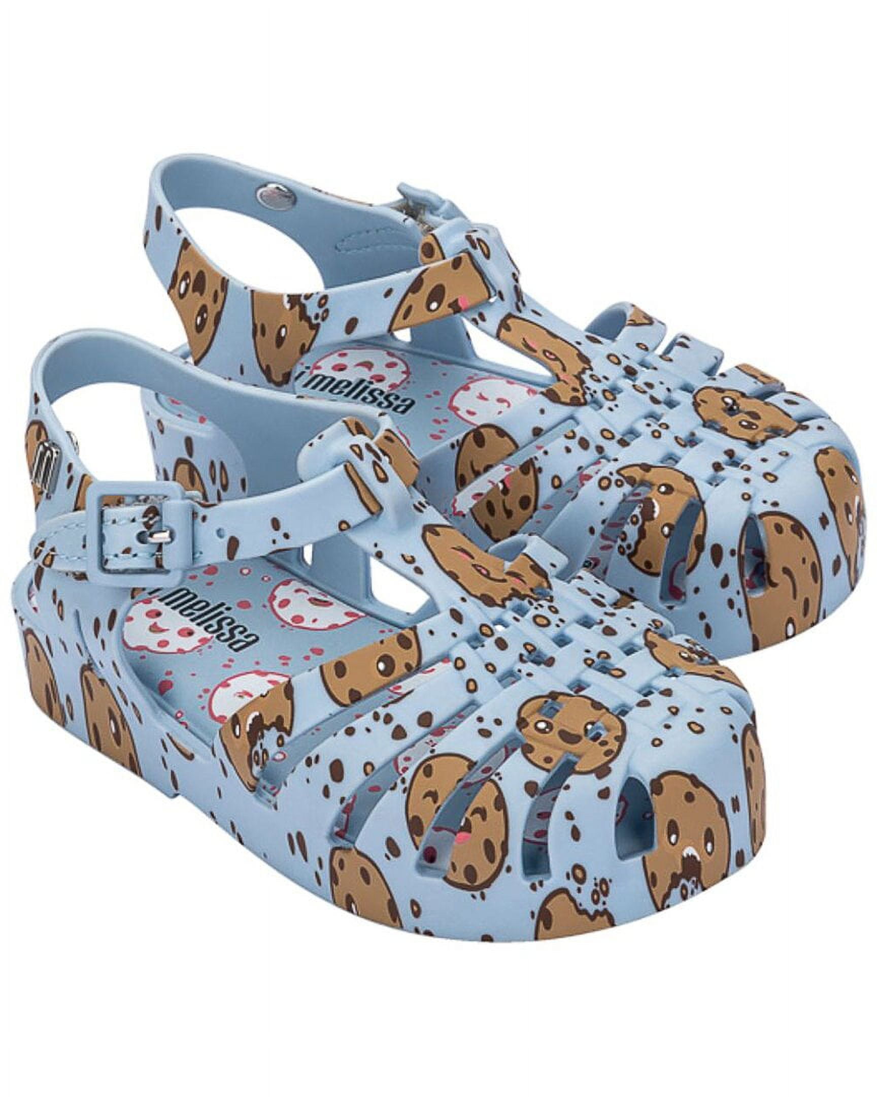 Mini Melissa Possession Candy Bb Jelly Sandal, 5, Blue, Child - Walmart.com