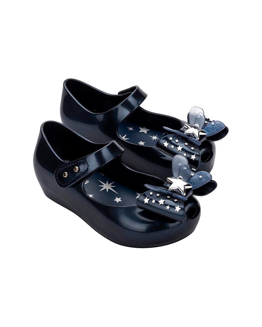 Mini Melissa Ultragirl Star II Ballerina Flat, 6, Blue - Walmart.com