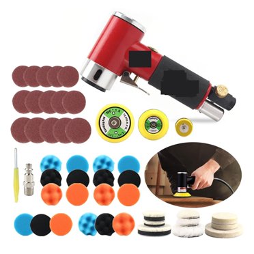 2inch/3inch Mini Orbital Air Sander Pneumatic Polishing Grinding ...