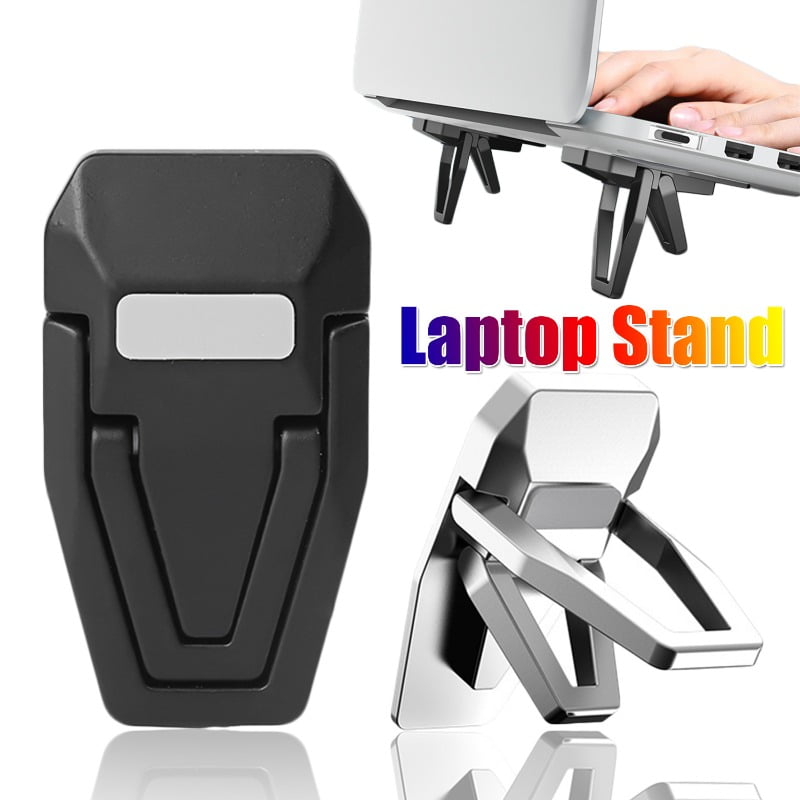 Mini Metal Foldable Laptop Stand Dual-position Adjustable Computer ...
