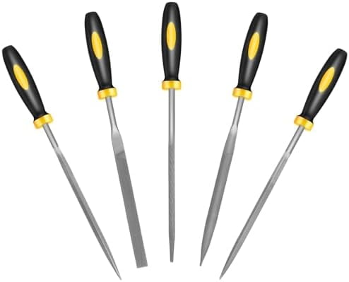 Mini Metal Needle File Set, 5pcs, Small Hand Files Set for Detail and ...