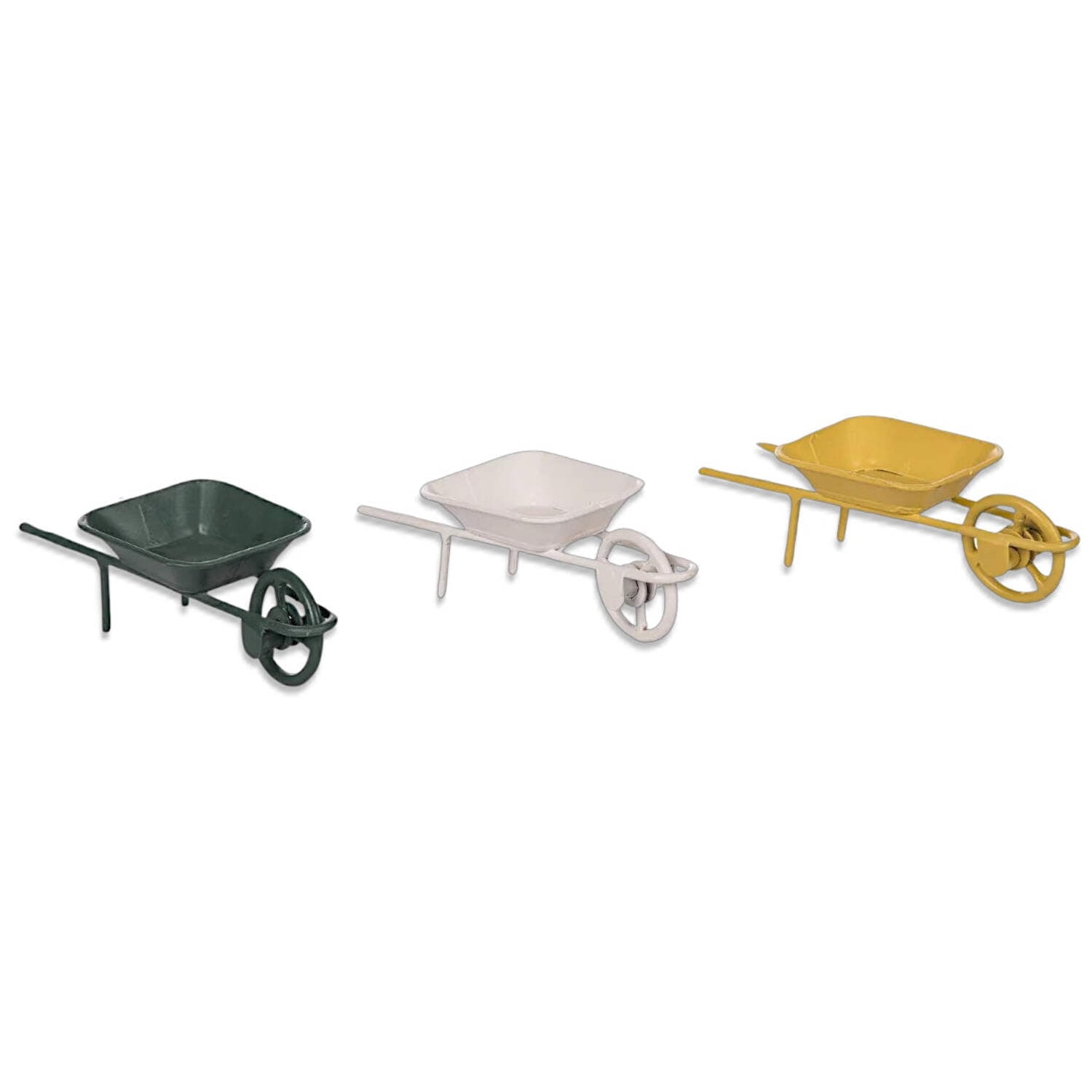 Mini Metal Wheelbarrow | 3 Colors - Walmart.com