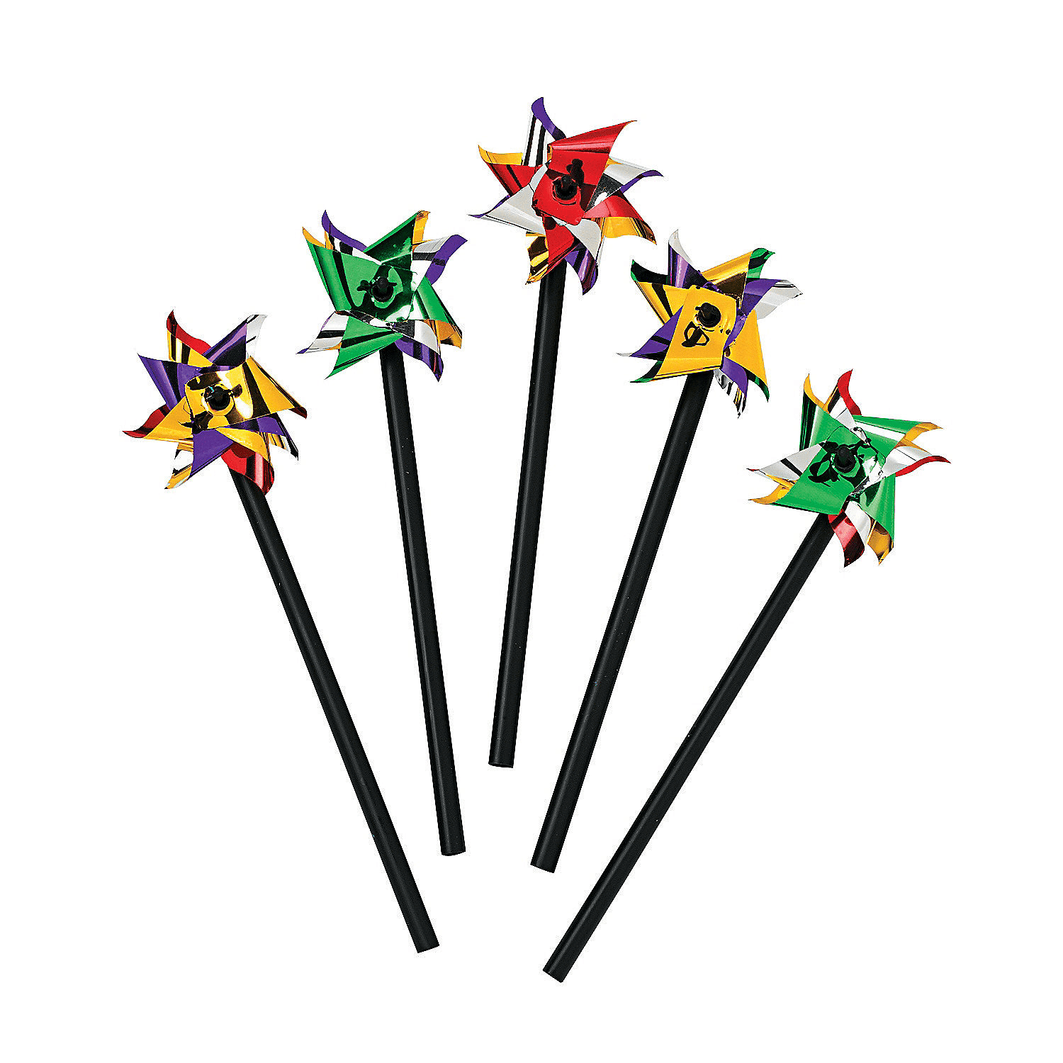 Mini Metallic 2-Tone Pinwheels (6Dz) - Party Favors - 72 Pieces ...