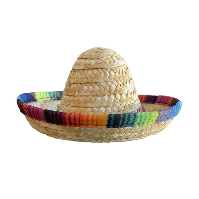 Mini Mexican Hat Multicolor Sombrero Hats Cinco De Mayo Fiesta Hat ...