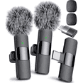 Mini Mic Pro Wireless Lavalier Microphone, Noise-Canceling ...